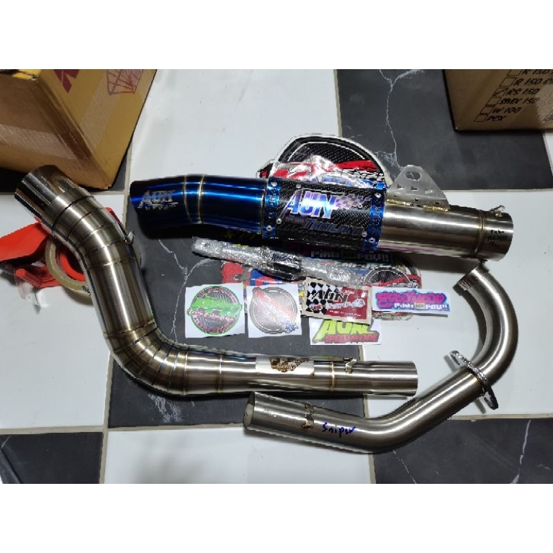 AUN pipe 2024 Raider Sniper Rs Wave Xrm Aerox Nmax Mio sporty fino ...