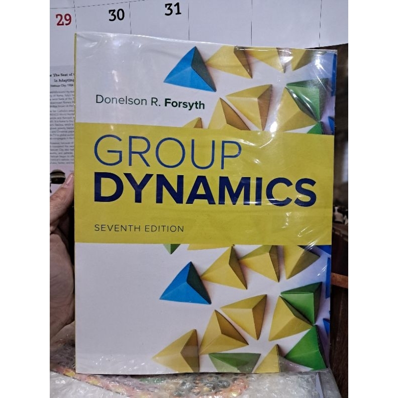 Group Dynamics by Forsyth 7th Edition Psychology | Shopee Philippines