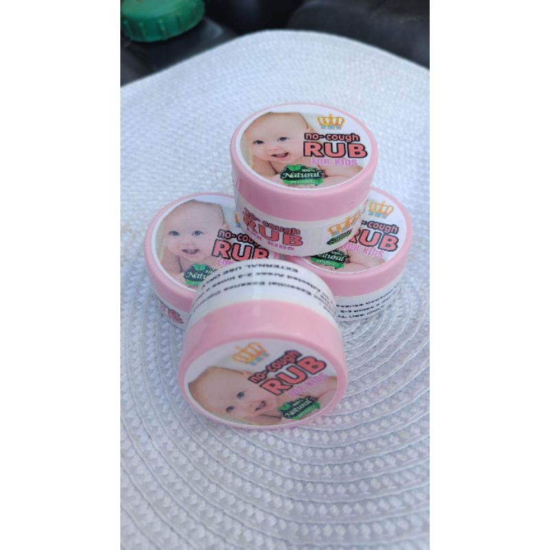 No-Cough Rub For kids mild And Gentle Scent baby rub bicks | Shopee ...
