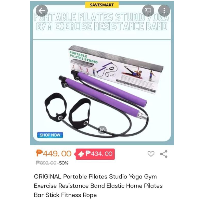 PILATES BAR KIT mimuso | Shopee Philippines
