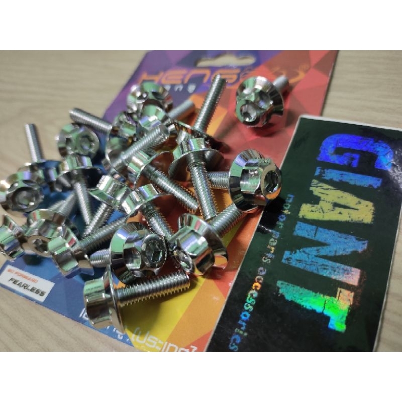 Mio sporty/soulty and mio i 125 bighead cnc bolts(SOLD IN SET) | Shopee ...