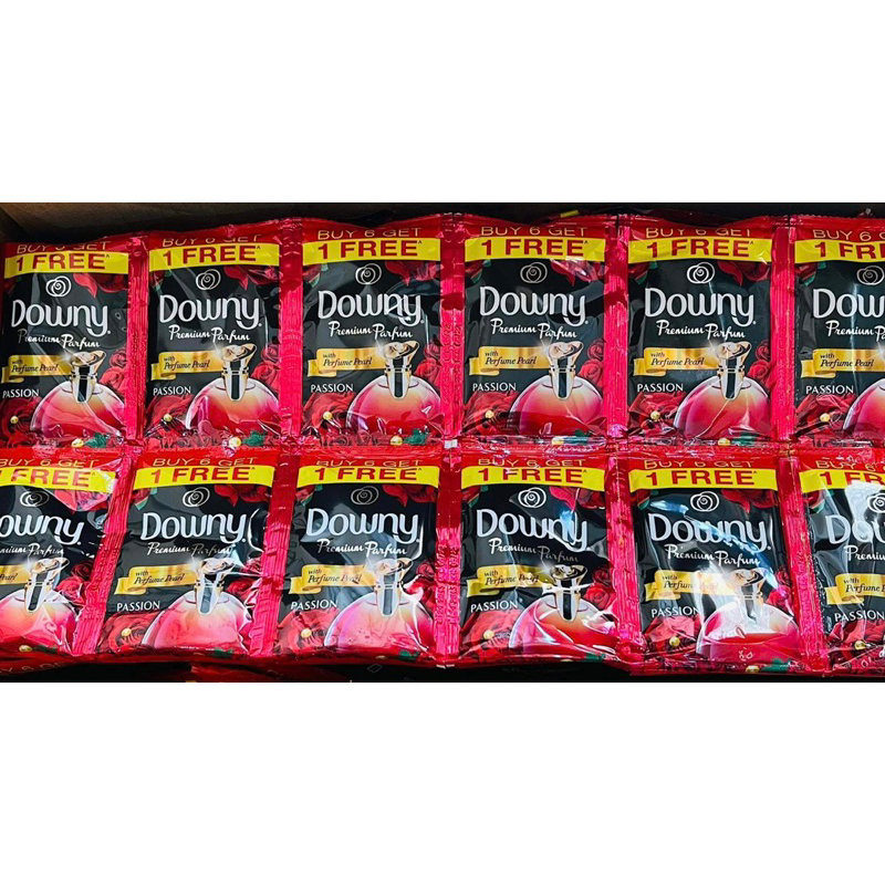 Downy Fabric conditioner Sachet 6+1 20ml | Shopee Philippines
