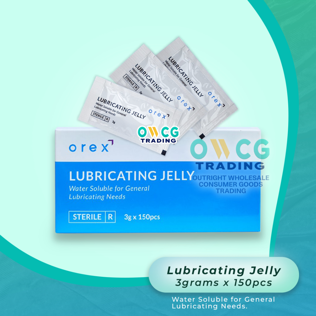 [24 HOURS SHIPOUT] Orex Lubricating Gel 3G and 5g 150pcs/box | Shopee ...