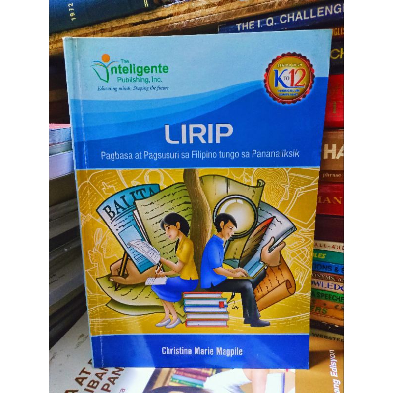 LIRIP Pagbasa at Pagsusuri sa Pilipino tungo sa Pananaliksik for SHS ...