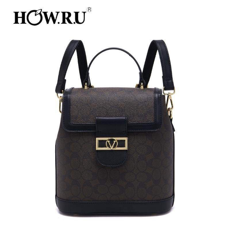 HOWRU BACKPACK 3WAYS LEATHER | Shopee Philippines