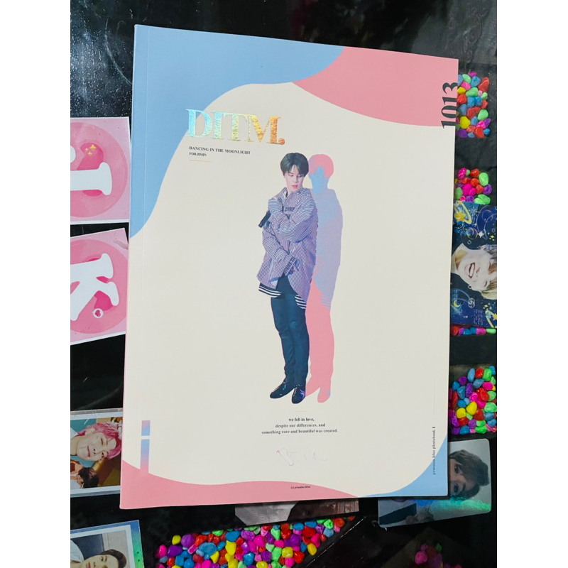 BTS Jimin Photobook By Prussian Blue Dancing In The Moonlight Photo ...