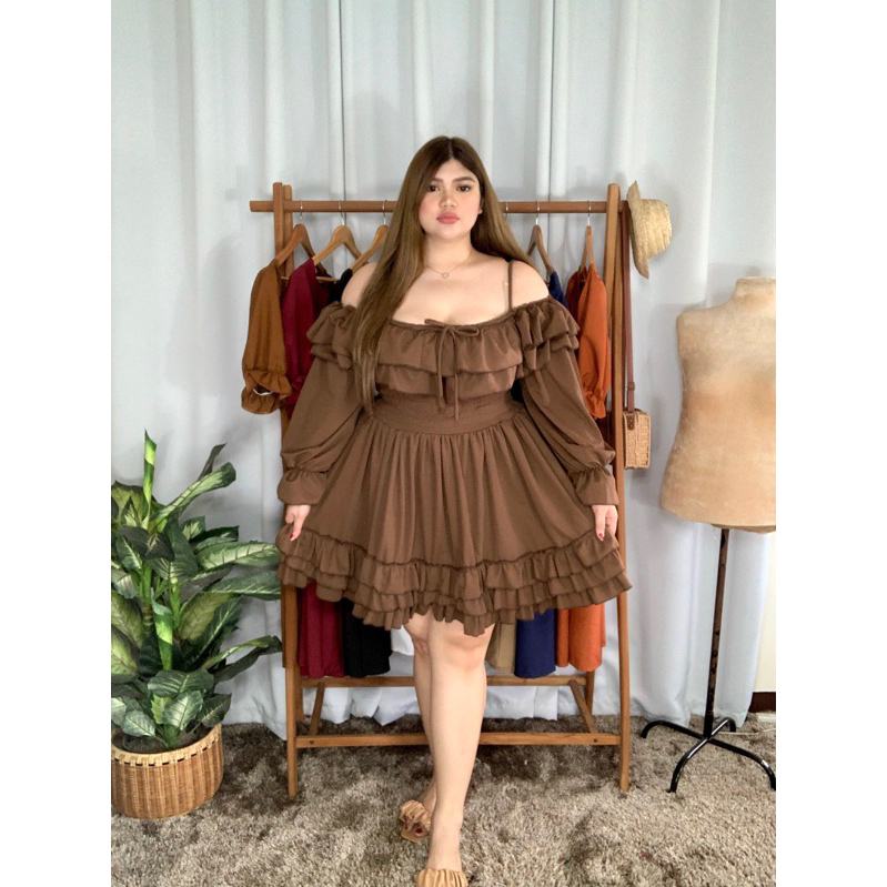 PLUS SIZE: SHANNON DRESS | Shopee Philippines