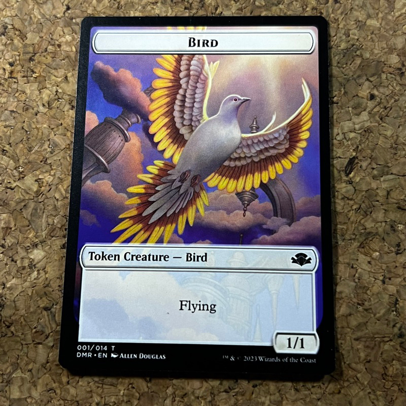 BIRD TOKEN | RVR | DOMINARIA REMASTERED DMR | MTG MAGIC THE GATHERING ...