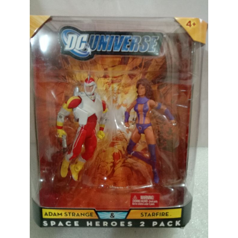 Mattel "ADAM STRANGE & STAR FIRE" DC UNIVERSE SPACE HEROES 2 PACK ...