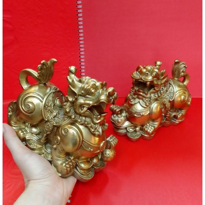 Authentic Brass Piyao Brass Pixiu Metal Brass Piyao Bronze metal Pixiu ...