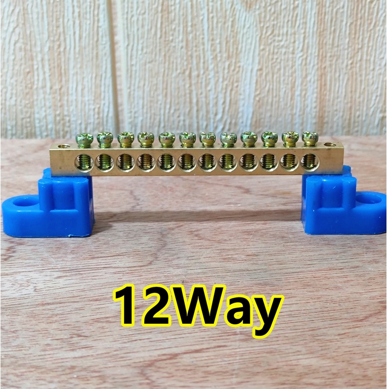 6x9mm Grounding Bus Bar 4ways 6ways 8ways 10ways 12ways 14ways 16ways ...