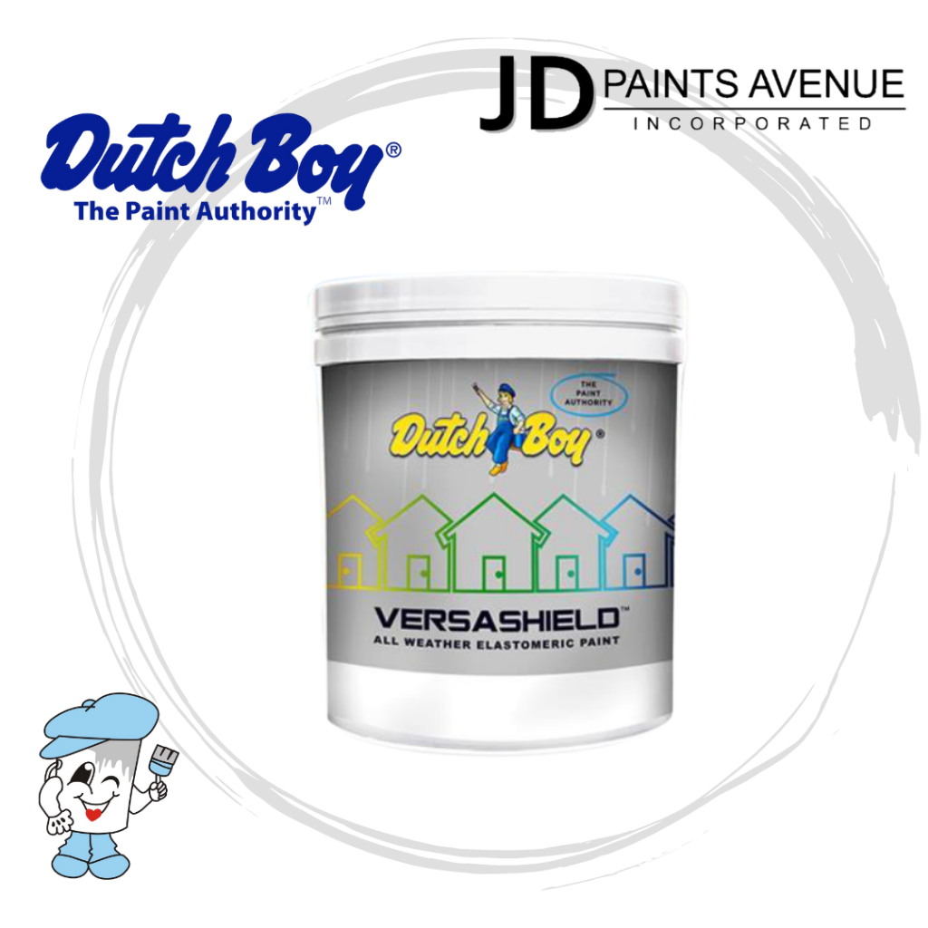 Dutch Boy Versashield Elastomeric Paint White 4L | Shopee Philippines