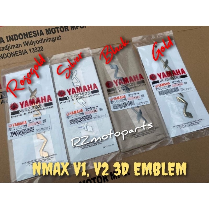 NMAX 3D EMBLEM PER PIECE YAMAHA ORIGINAL | Shopee Philippines