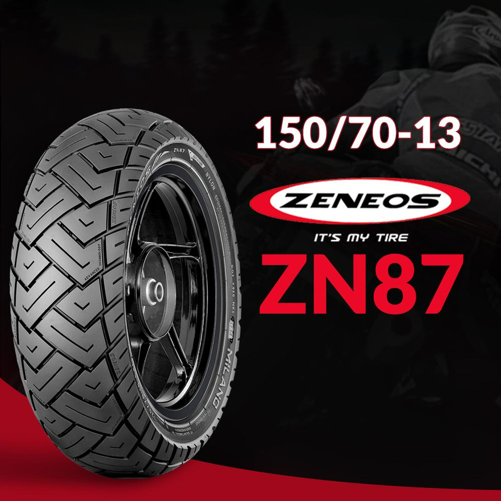 Zeneos MILANO ZN87 150-70-13 Tubeless Motorcycle Tires Functional ...