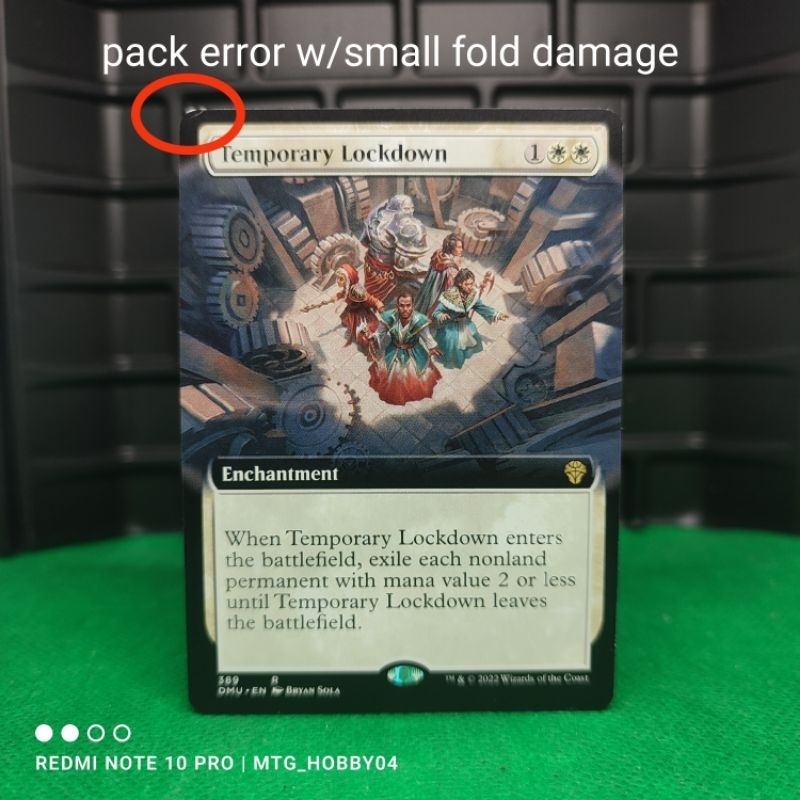 Temporary Lockdown BL - mtg dominaria with pack error | Shopee Philippines