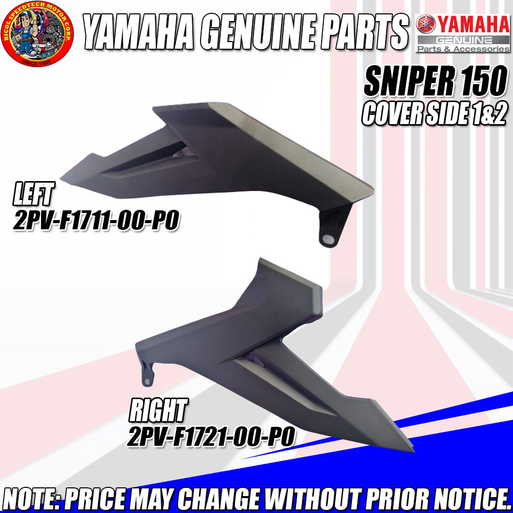 SNIPER 150 DOXOU COVER SIDE 1&2 (YGP) (GENUINE: LH- 2PV-F1711-00 / RH ...