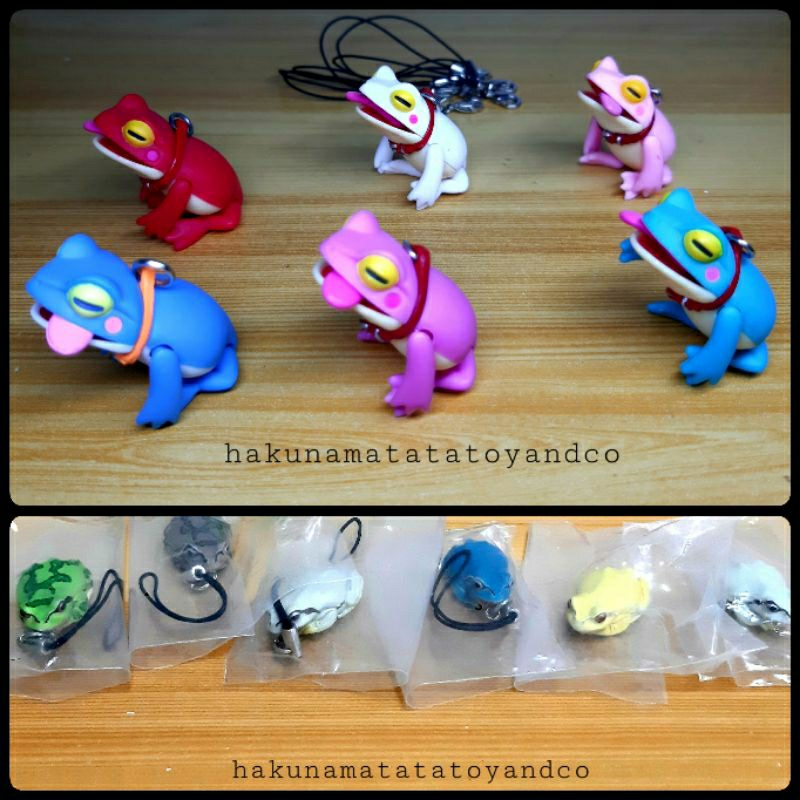 Osanpo Kaeru Retro Pop keychains and Kitan frogs Japan | Shopee Philippines