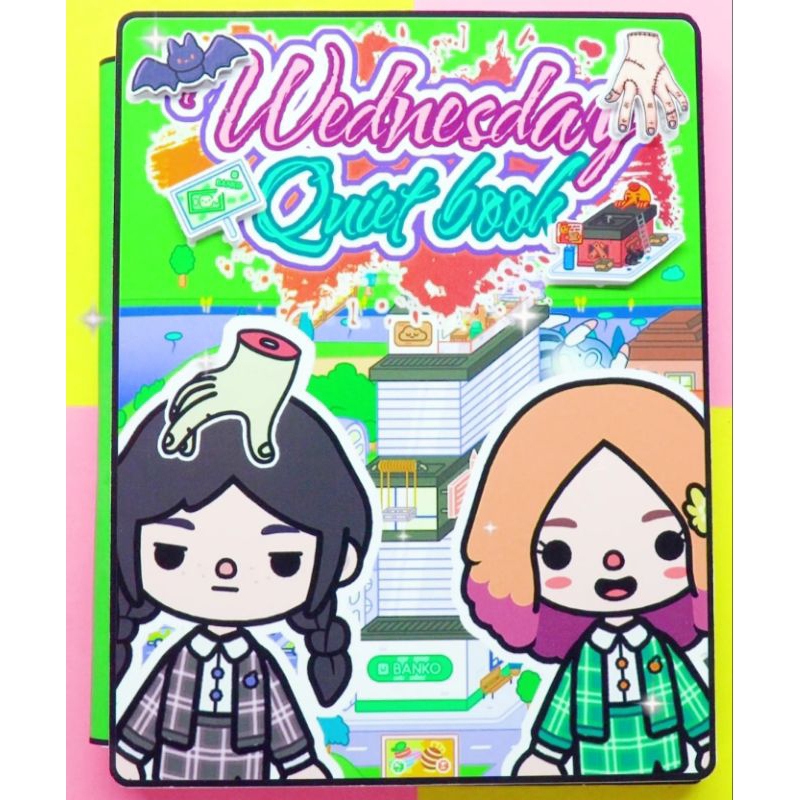 Toca Boca Paperdolls Toca Boca Dollhouse Toca Boca Quiet Book | Shopee ...