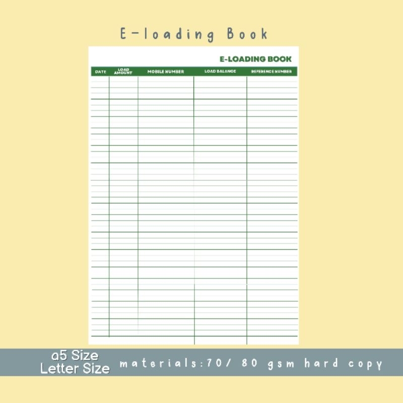 loading sheets and book | Shopee Philippines