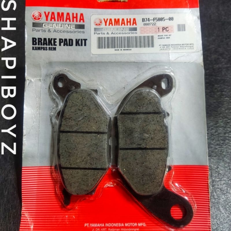 yamaha brake pad for xmax and r3 (front and rear) | Shopee Philippines