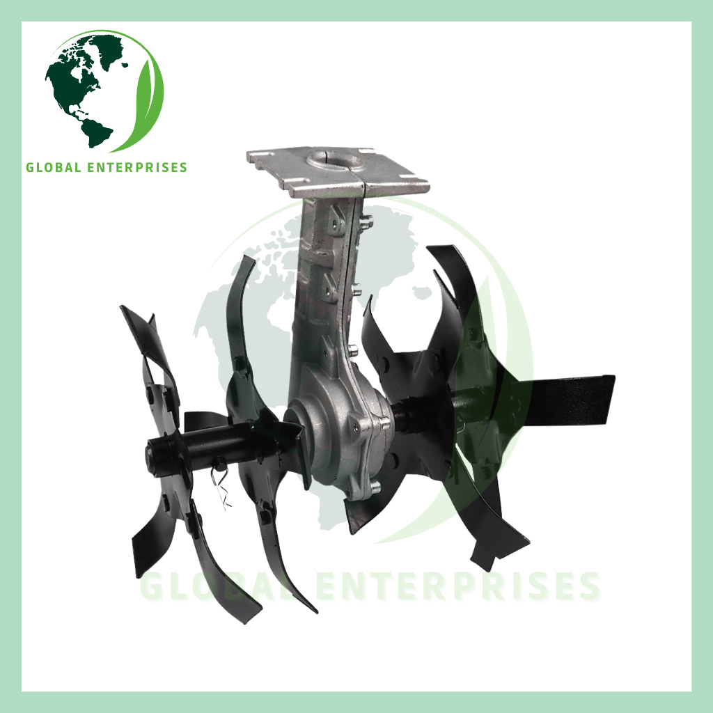 Brush Cutter Attachment Tilling Wheel Rotovator Rotavator Cultivator ...