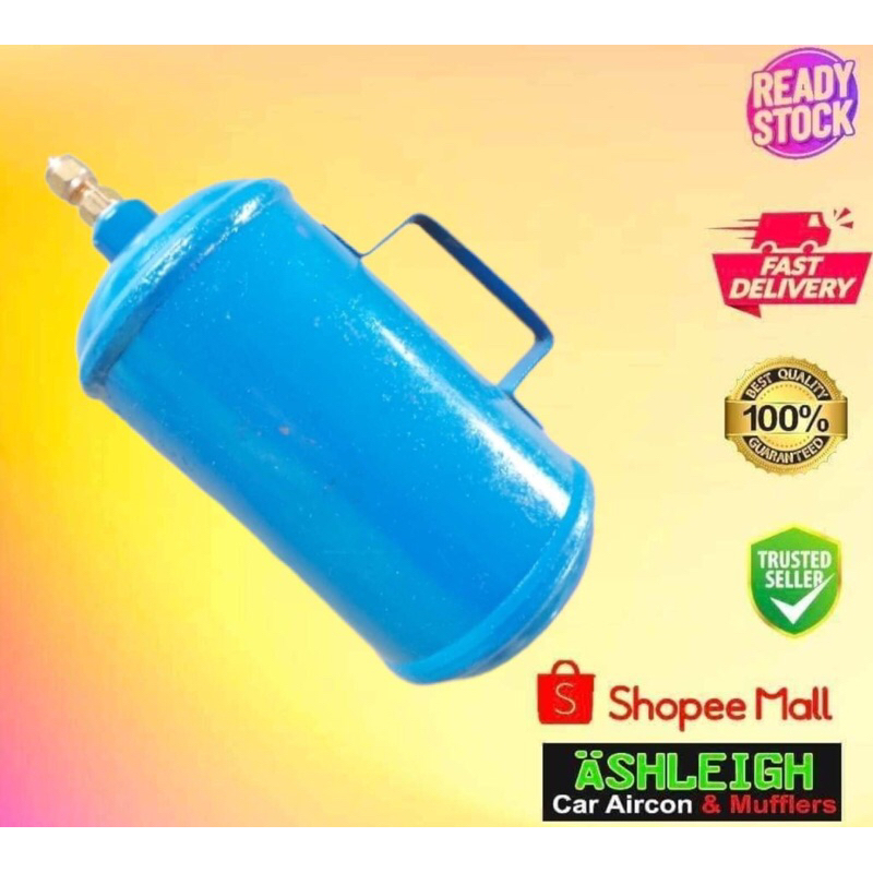Ashleigh Aircon Empty Freon Tank with Valve set (1.5kg) quality parts ...