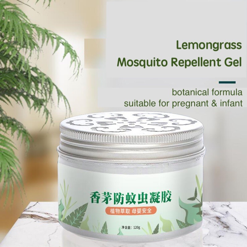 WJM Citronella Mosquito Repellent Gel Anti-mosquito Pure Plant Gel Home ...