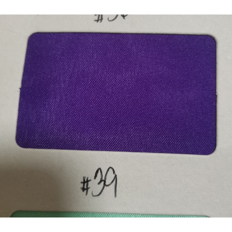 Geena per yard Pongee Gina Cloth Fabric plain Premium Quality | Shopee ...