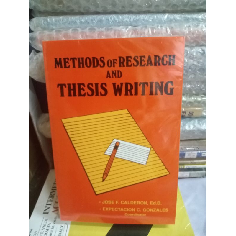 METHODS OF RESEARCH AND THESIS WRITING(BOOK SALE) | Shopee Philippines