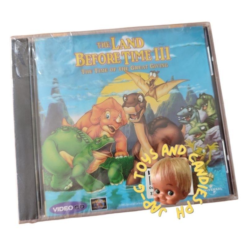Sealed Original VCD/ CD - The Land Before Time | Shopee Philippines