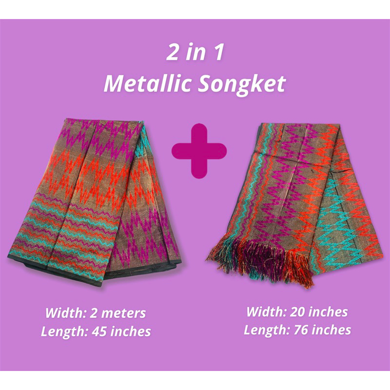 Filipiniana Fabric/ Weave Texture/Tribal Fabric/Ethnic Fabric | Shopee ...