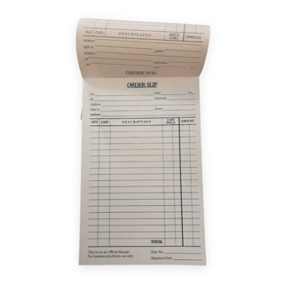 Order Slip & Delivery Receipt 2ply | Shopee Philippines