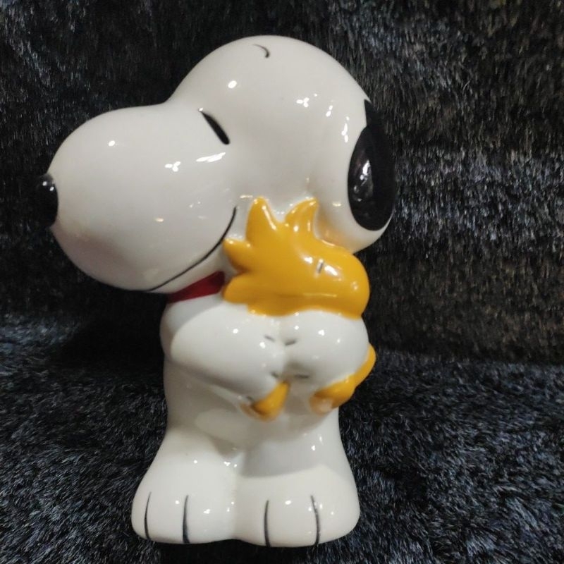 ORIGINAL COLLECTIBLE CERAMIC SNOOPY FIGURINE | Shopee Philippines