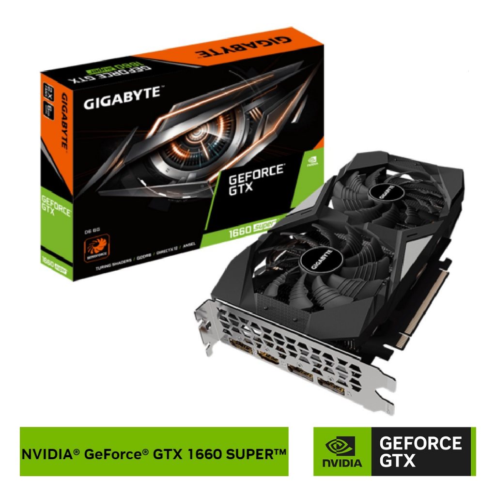 Gigabyte NVIDIA® GeForce® GTX 1660 SUPER™ D6 6GB GDDR6 Graphic Card ...