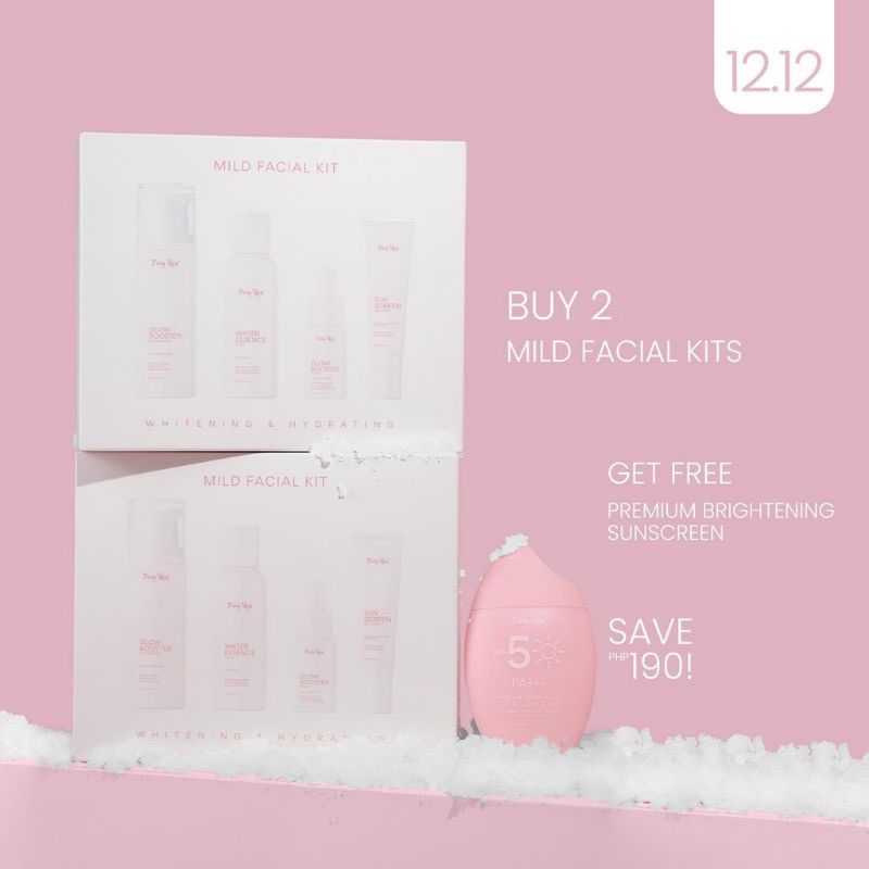 BUY 2, TAKE 1 Fairy Skin MILD FACIAL KIT (ORIGINAL) | Shopee Philippines