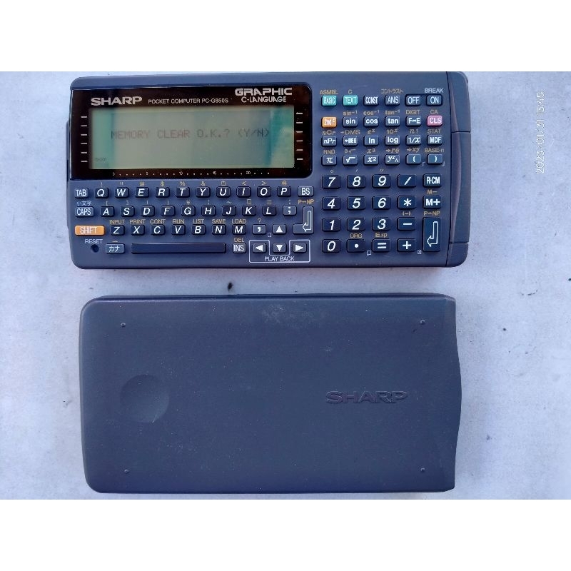 Pocket Computer Sharp PC-850S Japan | Shopee Philippines