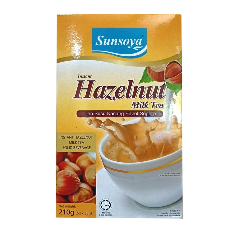 Sunsoya Instant Hazelnut Milk Tea 210g 6 Sachetx 35g from Malaysia KECORP_S1 | Shopee Philippines