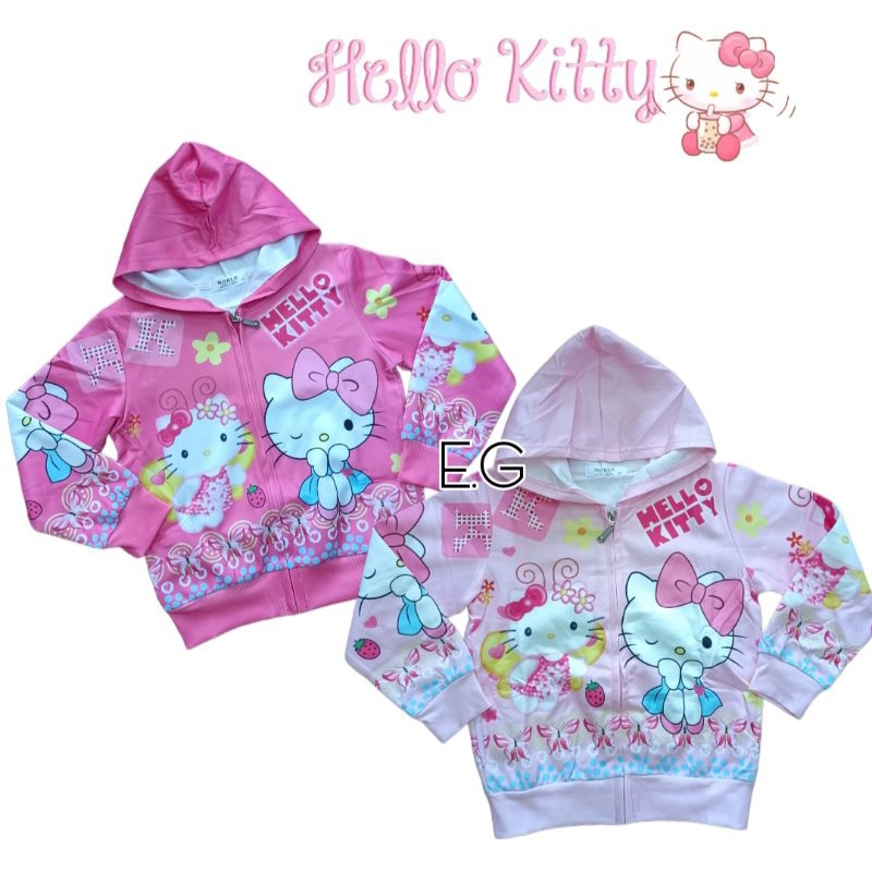 Hello kitty Jacket for kids | Shopee Philippines