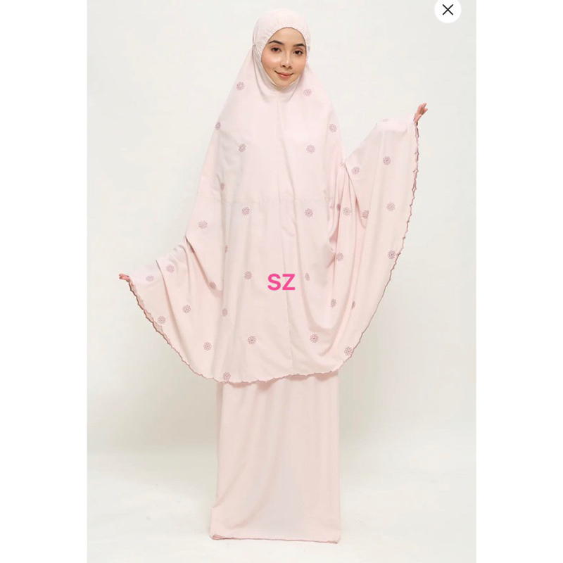 [Premeium Quality] Malaysian Mukna set (SITIKHADIJA Embroidery Ayla ...
