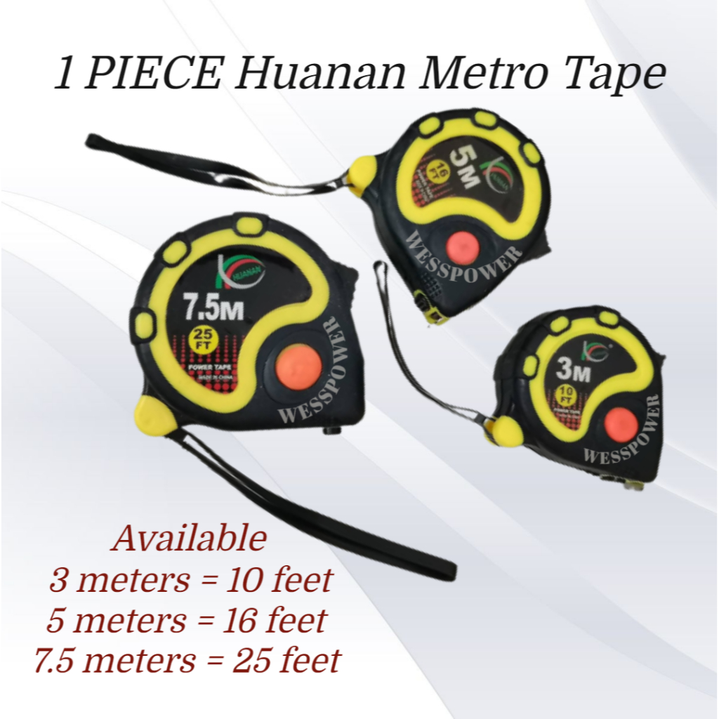 WPT-5190 1 PIECE Huanan Metro Size: 3m | 5m | 7.5 meters | Shopee ...