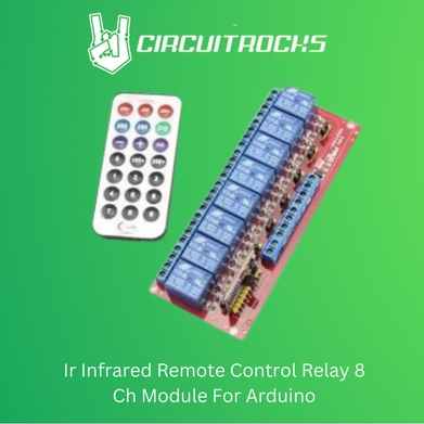 Ir Infrared Remote Control Relay 8 Ch Module For Arduino | Shopee ...
