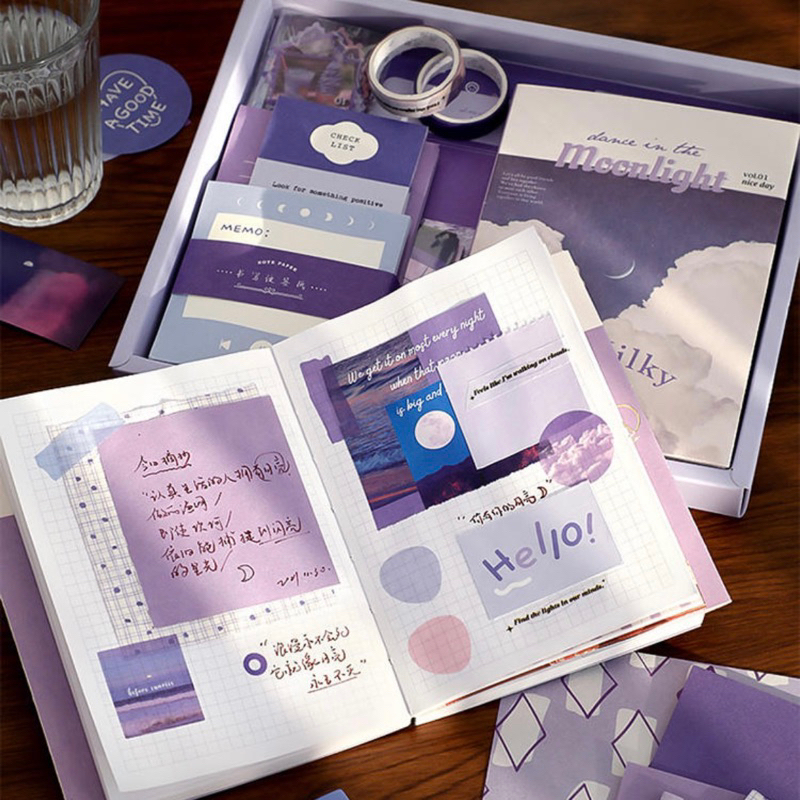 Dance in the moonlight - Purple Journal Set | Shopee Philippines
