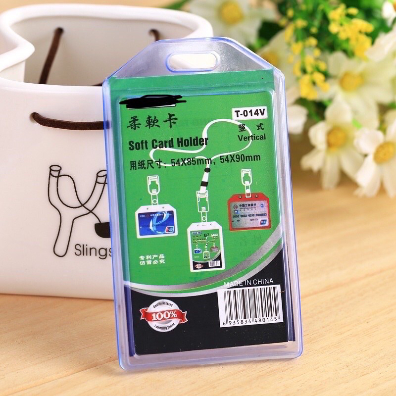 ID Card Case PVC ID Size T 014 Vertical Shopee Philippines