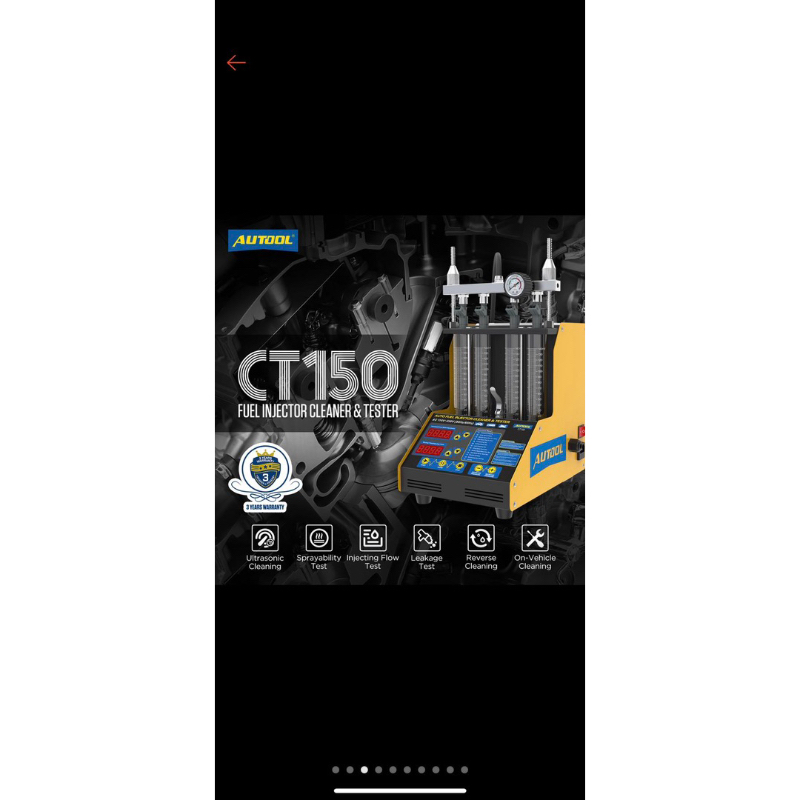 Fuel Injector cleaning machine / Fi cleaner (1 year warranty) | Shopee ...