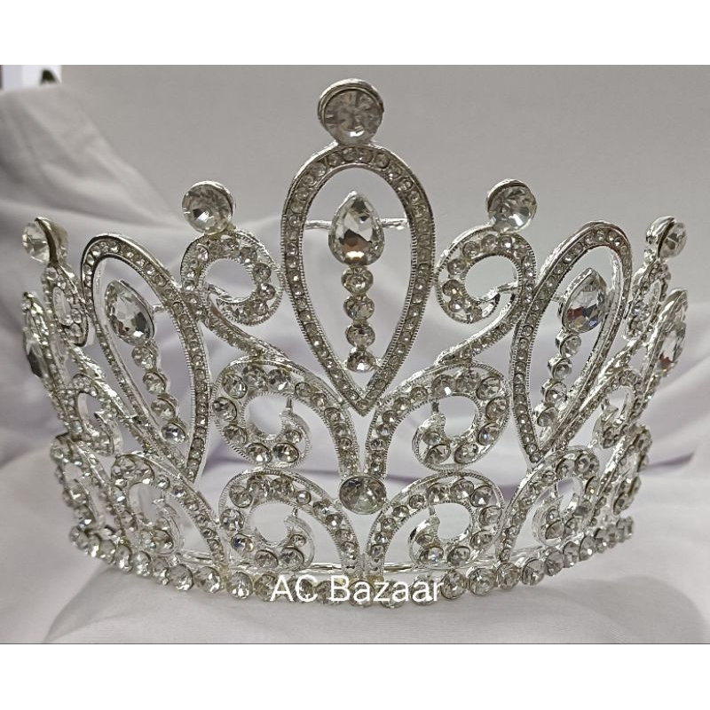 pageant sagala elegant crown precious stone coronation | Shopee Philippines