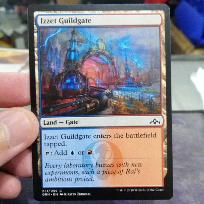 1 Izzet Guildgate GRN guilds of ravnica MTG card magic commander EDH ...