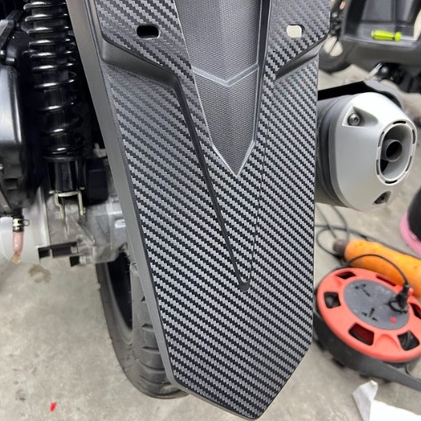 Rear Fender Honda Pcx 160 3D Carbon Fiber Accent Decals Sticker ...