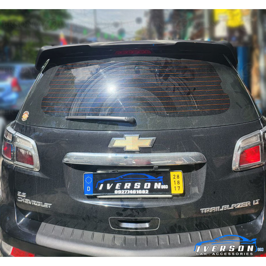 Chevrolet Trailblazer 2013 to 2016 Rear Spoiler (Matte Black) | Shopee ...