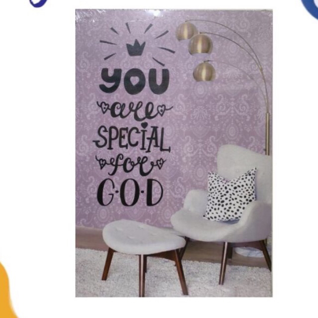 God Inspirational Quotes Design Wood Wall Decor #1315 | Shopee Philippines