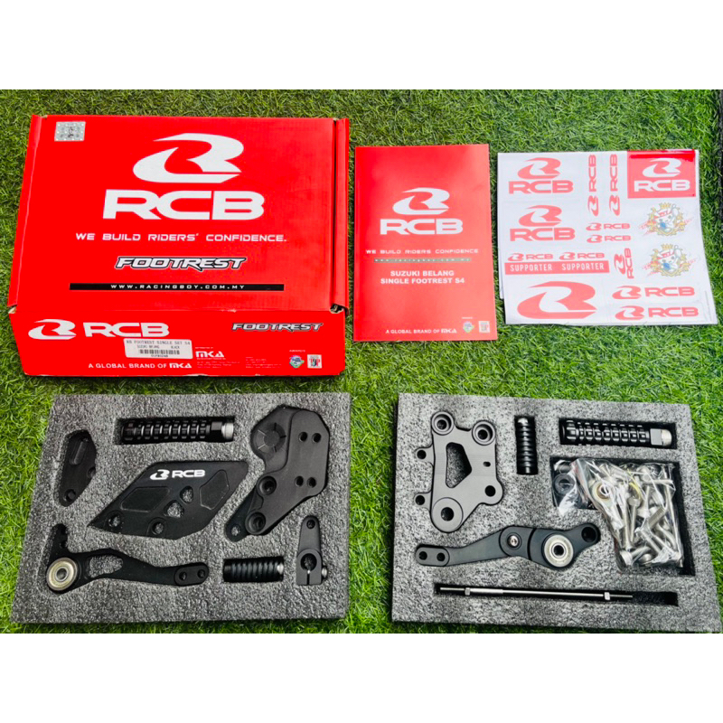 RCB SINGLE FOOTREST S4 EXCLUSIVE FOR RAIDER150 CARB/ FI | Shopee ...
